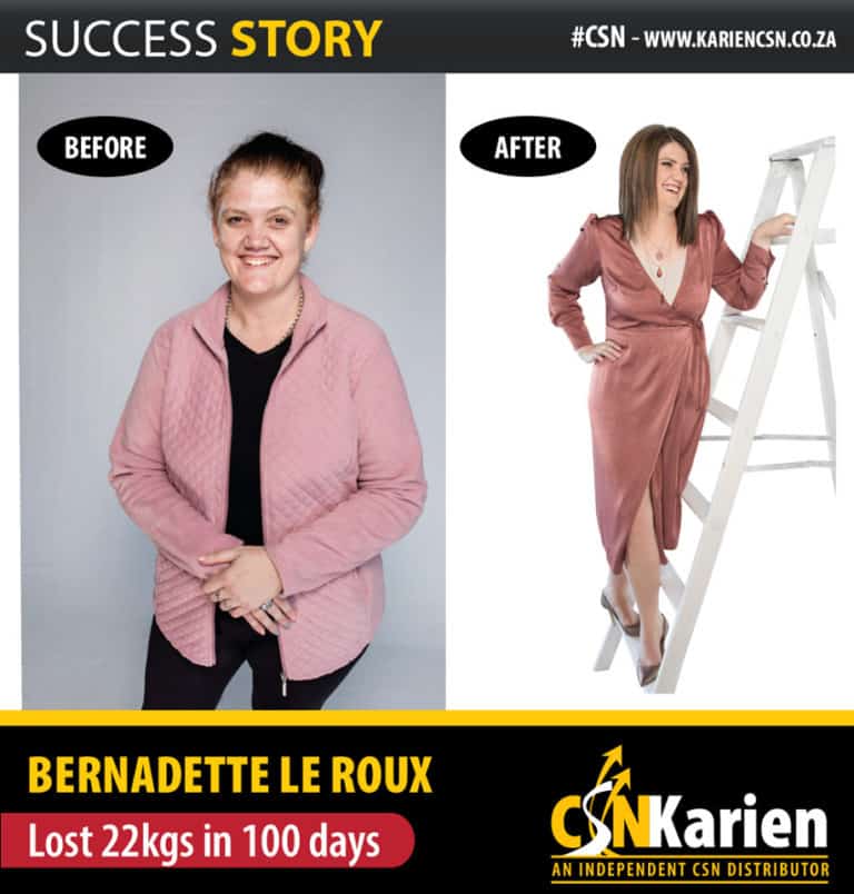 CSN Diet Success Stories [2021] with Karien CSN