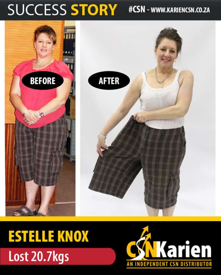 CSN Diet Success Stories [2021] with Karien CSN