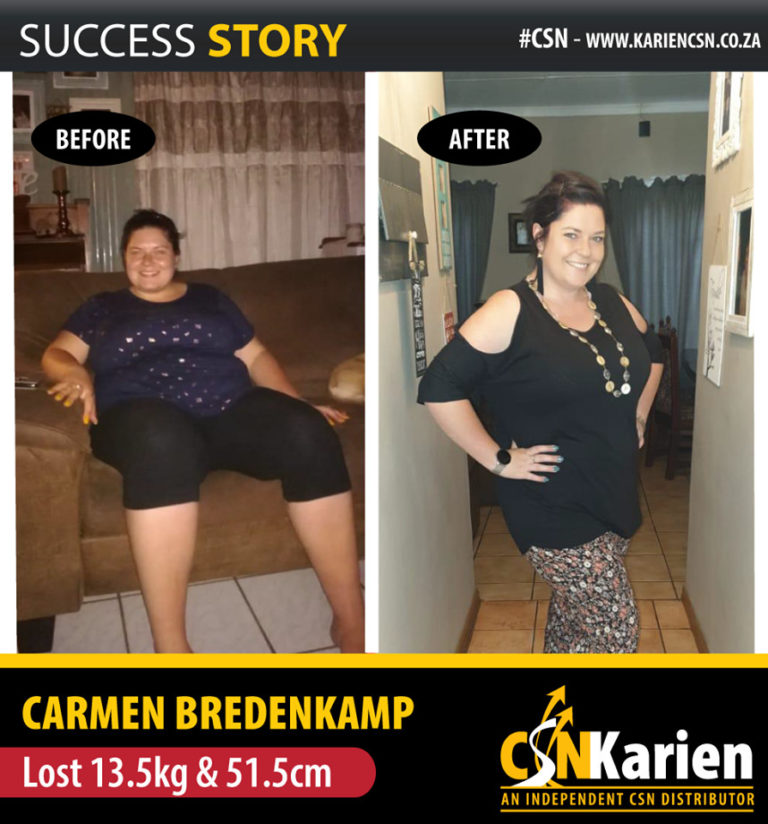CSN Diet Success Stories [2021] with Karien CSN