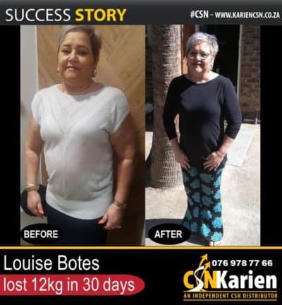 CSN Diet Success Stories [2021] with Karien CSN